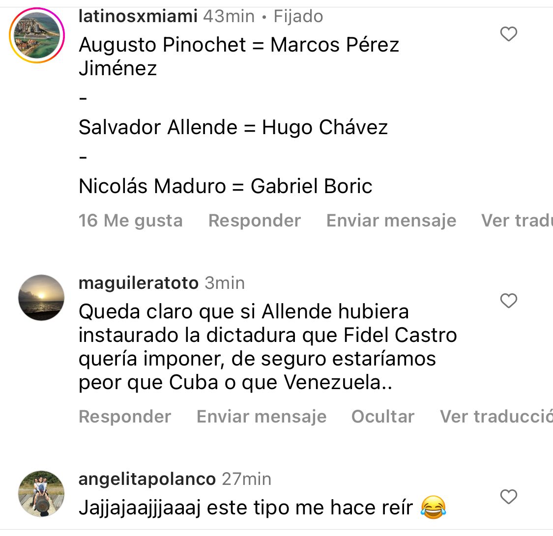 Las declaraciones de Nicolás Maduro sobre Allende que causaron risas entre los Pinochetistas a ...